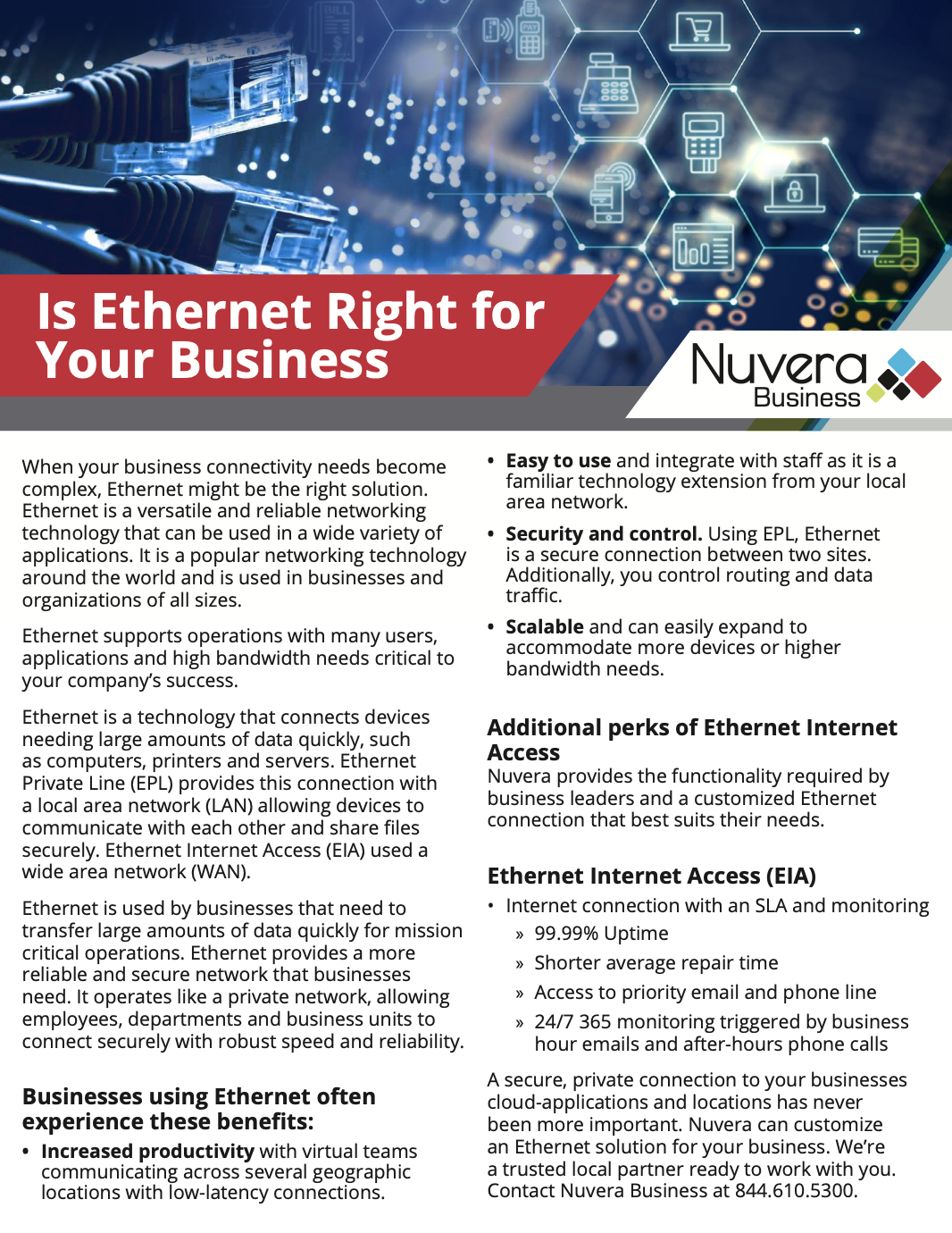 Is Ethernet Right for Your Business? - Nuvera Business